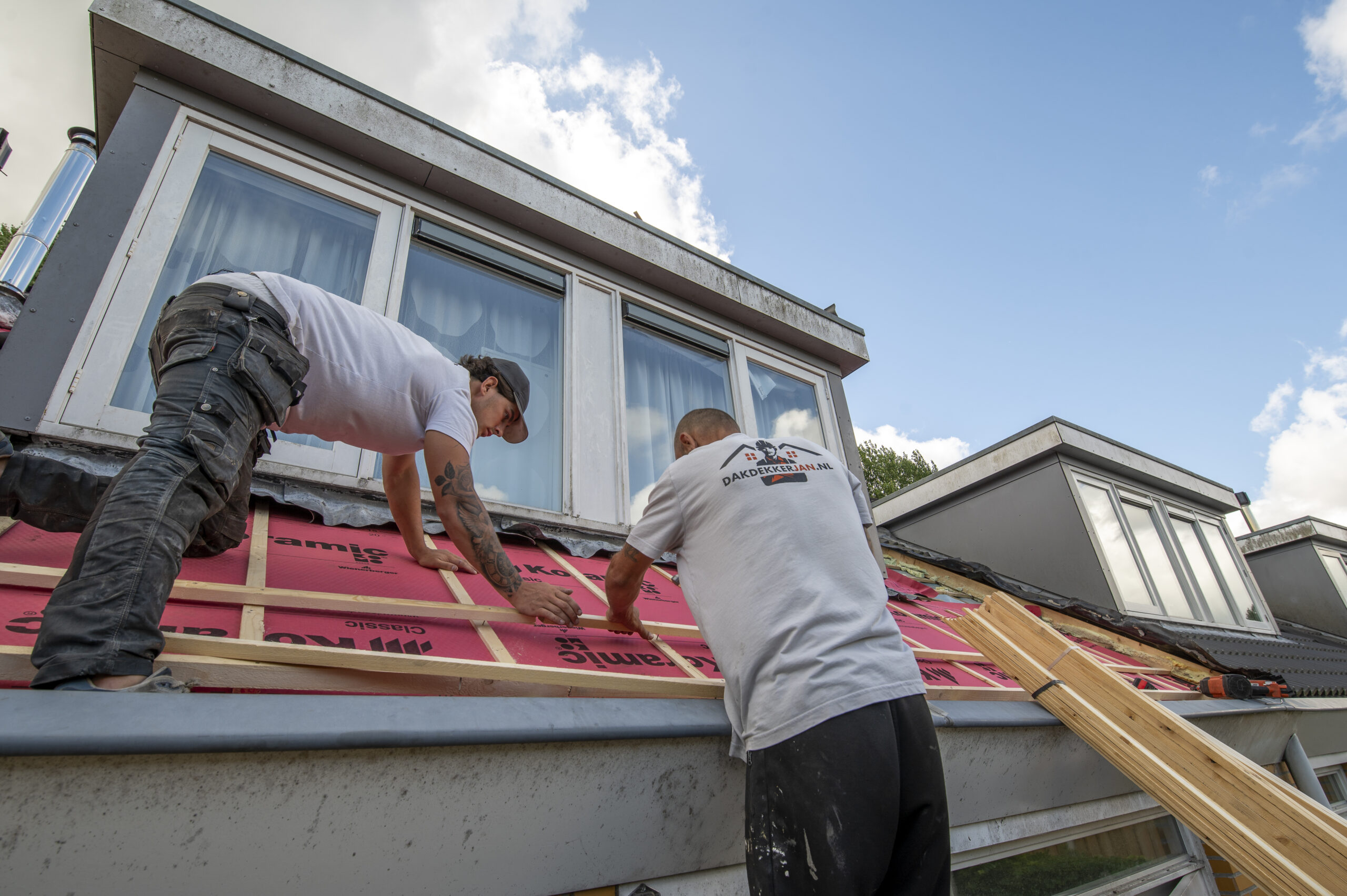 Panlatten vervangen – Dakdekker Jan